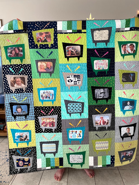 dream quilt create: Mod TV quilt