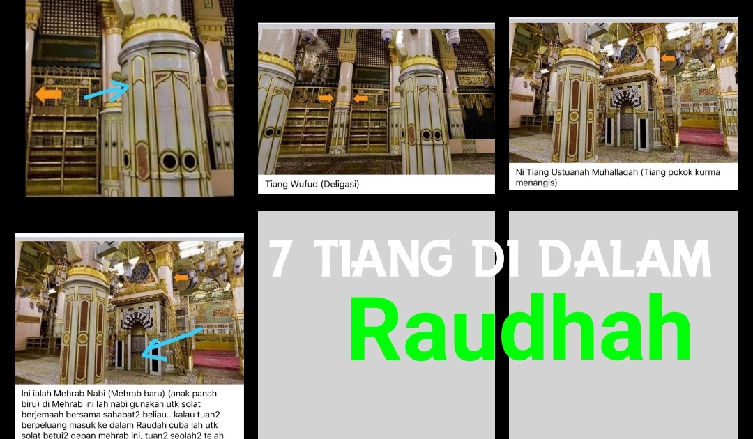 7 Tiang Di Dalam Raudhah