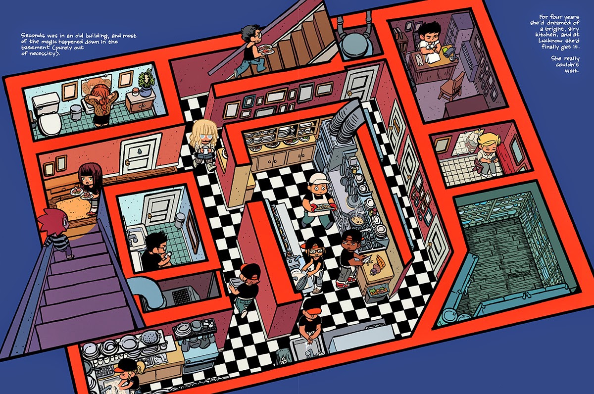 Júralo por mi: SECONDS, UN COMIC DE BRYAN LEE O'MALLEY
