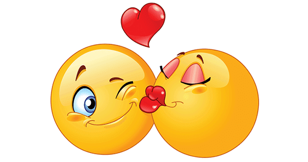 Kissing Smileys | Symbols & Emoticons