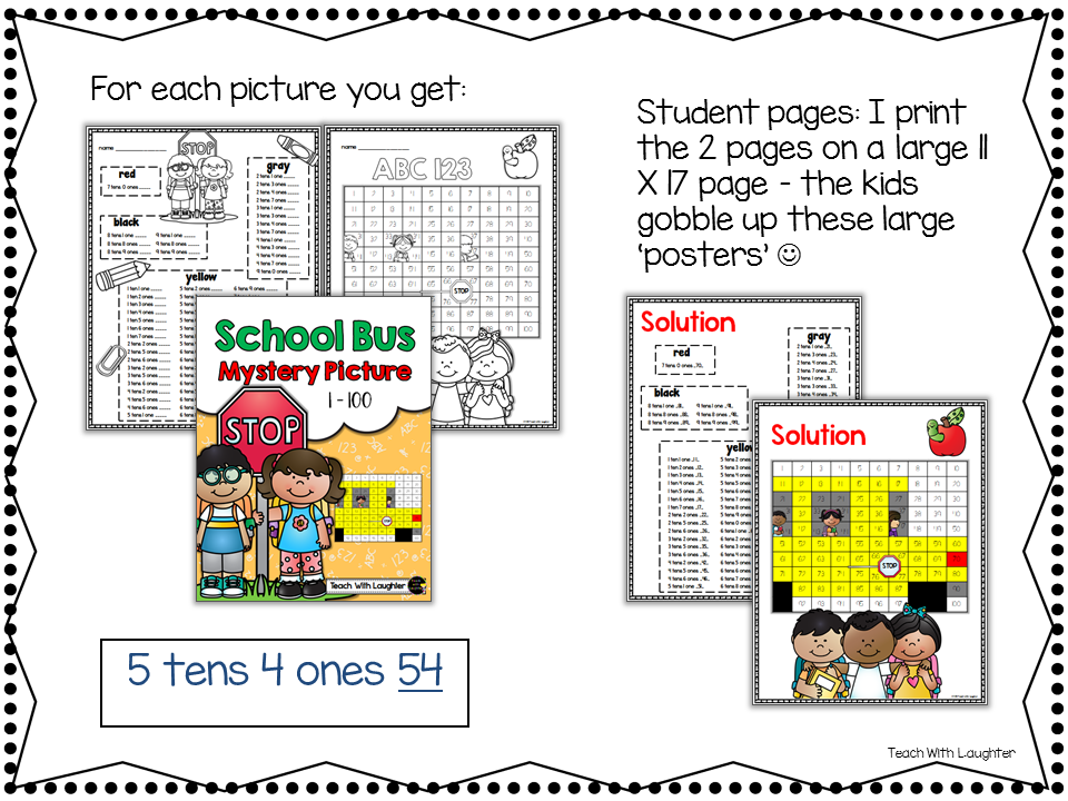 Teach With Laughter: Mystery Picture Bundle update