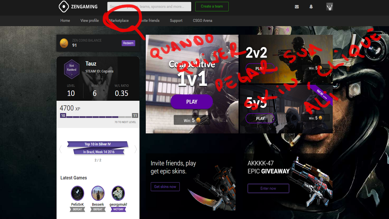 ZENGAMING - CS:GO Tauz