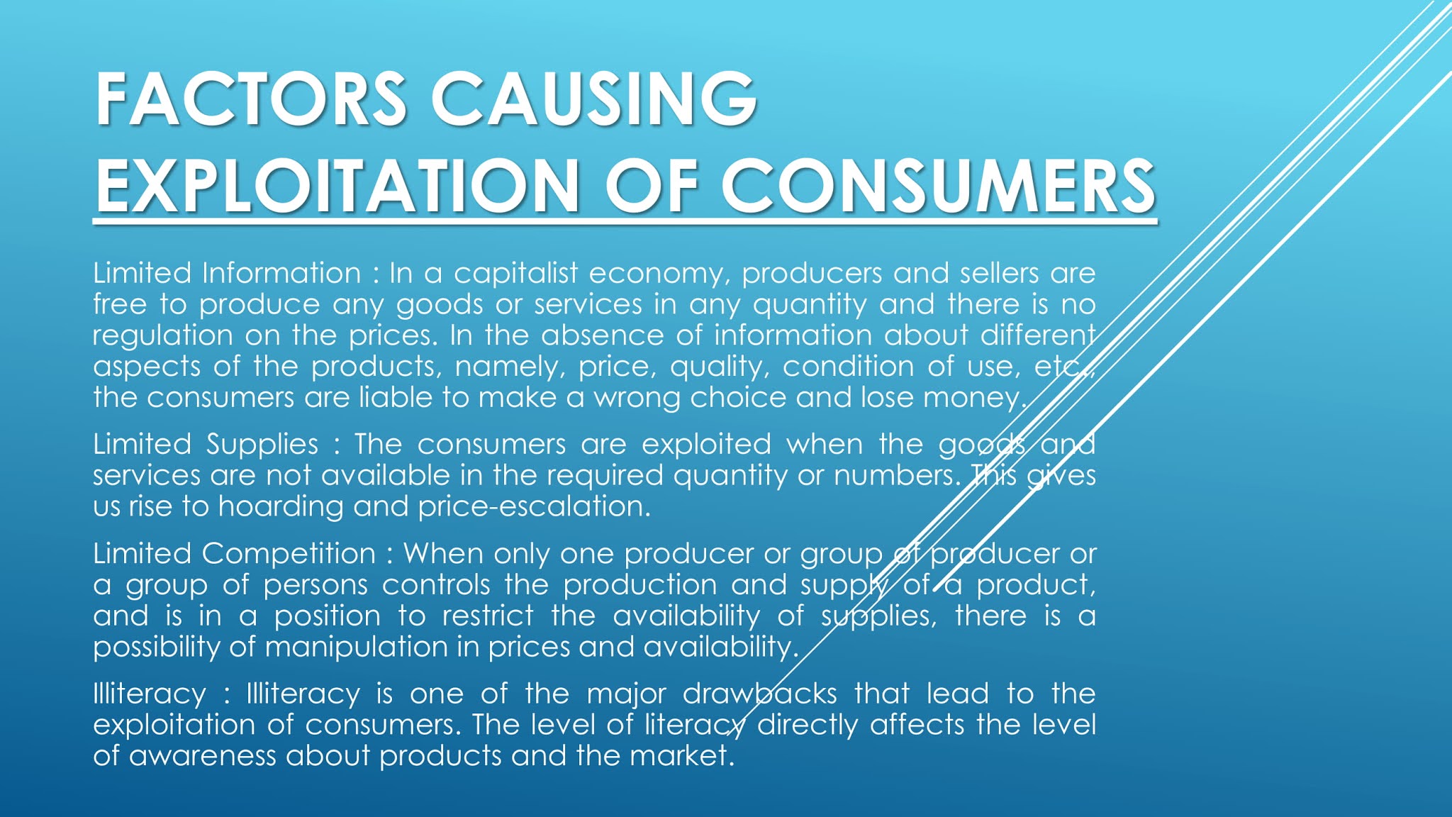 PROJECT ON CONSUMER RIGHT ~ NTY PROJECTS