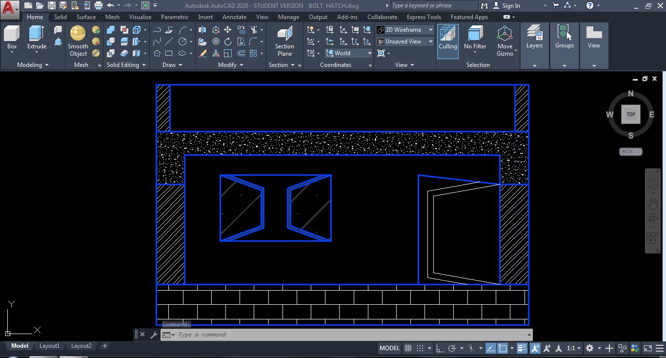 HATCHING DEFINITION AND THEIR APPLICATION IN AUTOCAD 2D 2020 ARTICLE 1 ...