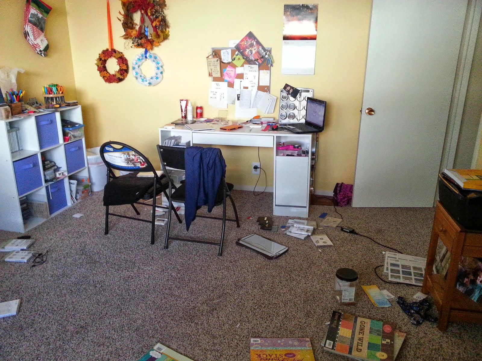 The Yellow Craft Room: Building Block Card