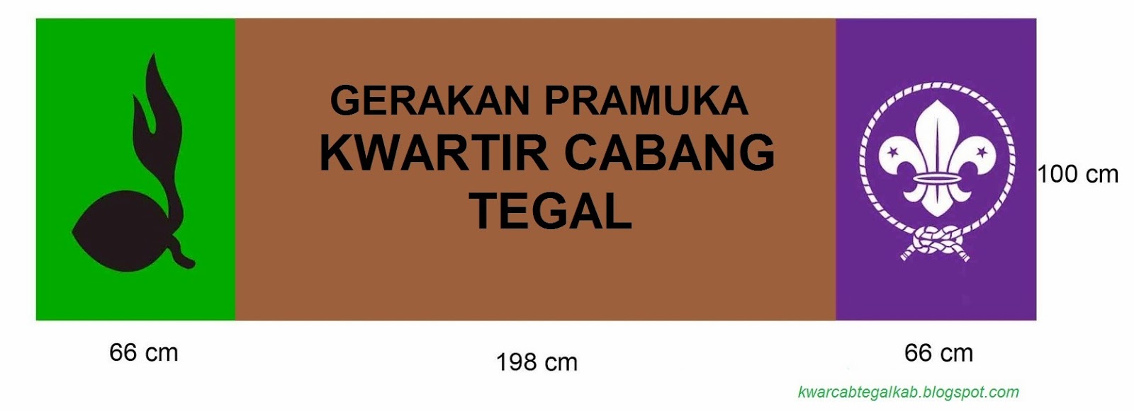 KWARTIR CABANG PRAMUKA TEGAL: Papan Nama Kwartir dan GUDEP