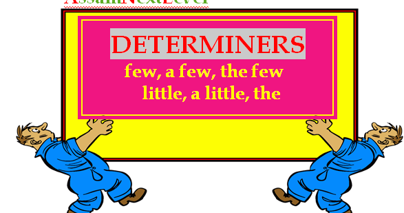 Determiners few, a few, the few, little, a little, the little - Learn ...