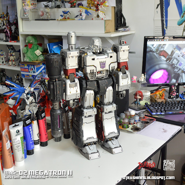 Transformers Megatron II | MAS-02 Mega Action Series 18" | Customize ...