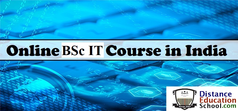 Choose the Best BSC IT distance education course in India