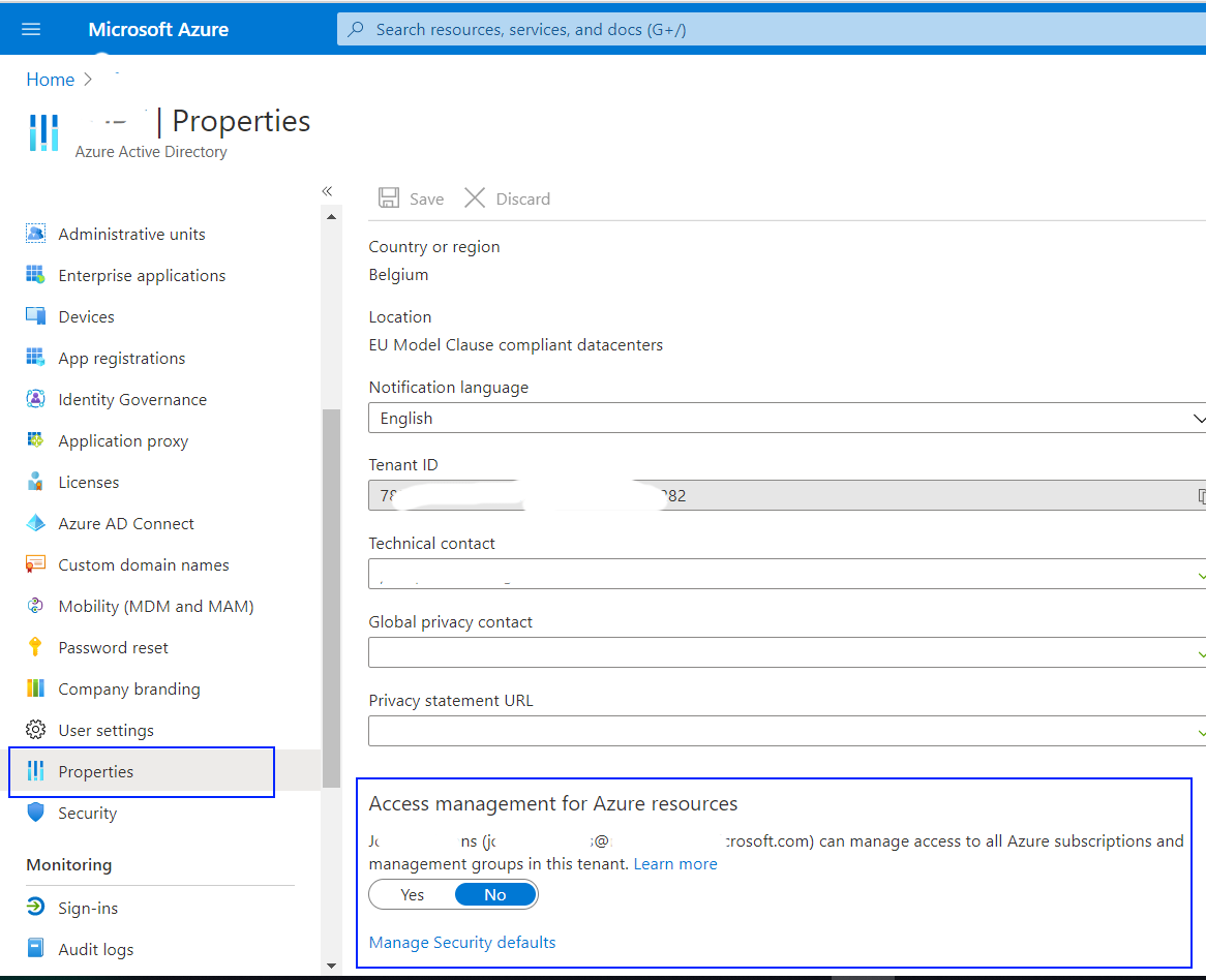Jopx On Microsoft Business Applications And Azure Cloud How To Disable