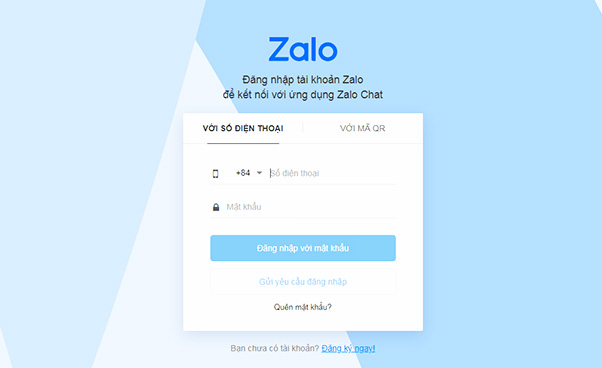 Zalo Web | Đăng nhập Zalo | Chat.Zalo.me