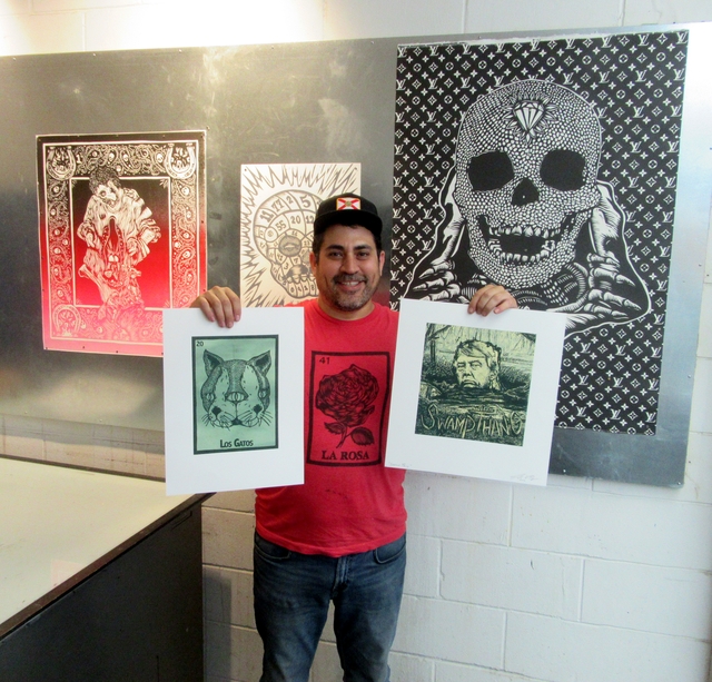 Ambos Lados International Print Exchange: Joseph Velasquez from FAU