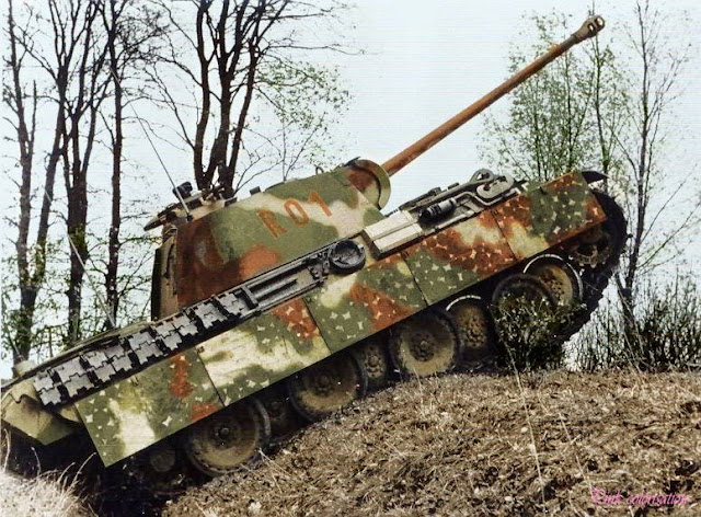 Panzermaquettes: Panther ausf G - M.A.N production - Fallschirm-Panzer ...