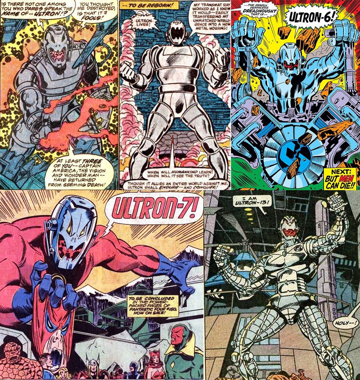 The Great Comic Book Heroes: Ultron, the ultimate Avengers adversary!