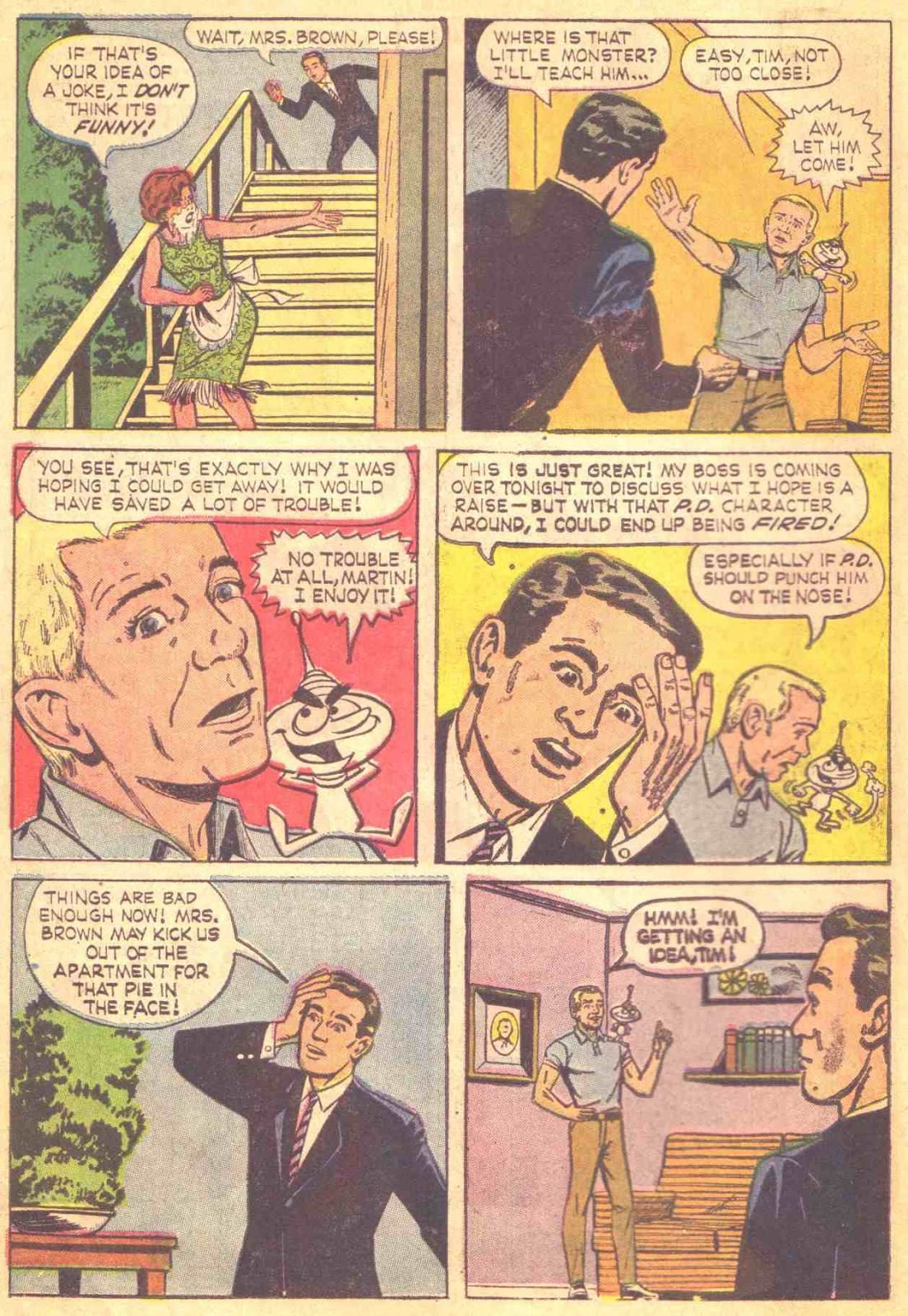 Four-Color Shadows: My Favorite Martian-Mike Arens-1966