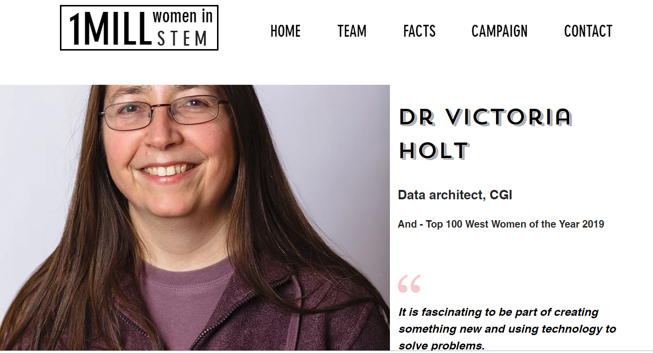 Dr Victoria Holt: life, the universe and everything: 1 Million Women in ...