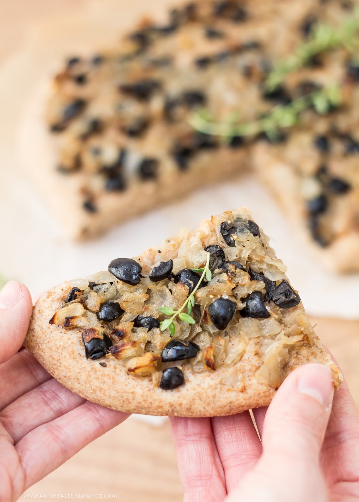 My Spanish Taste: Bread with anchovies and olives