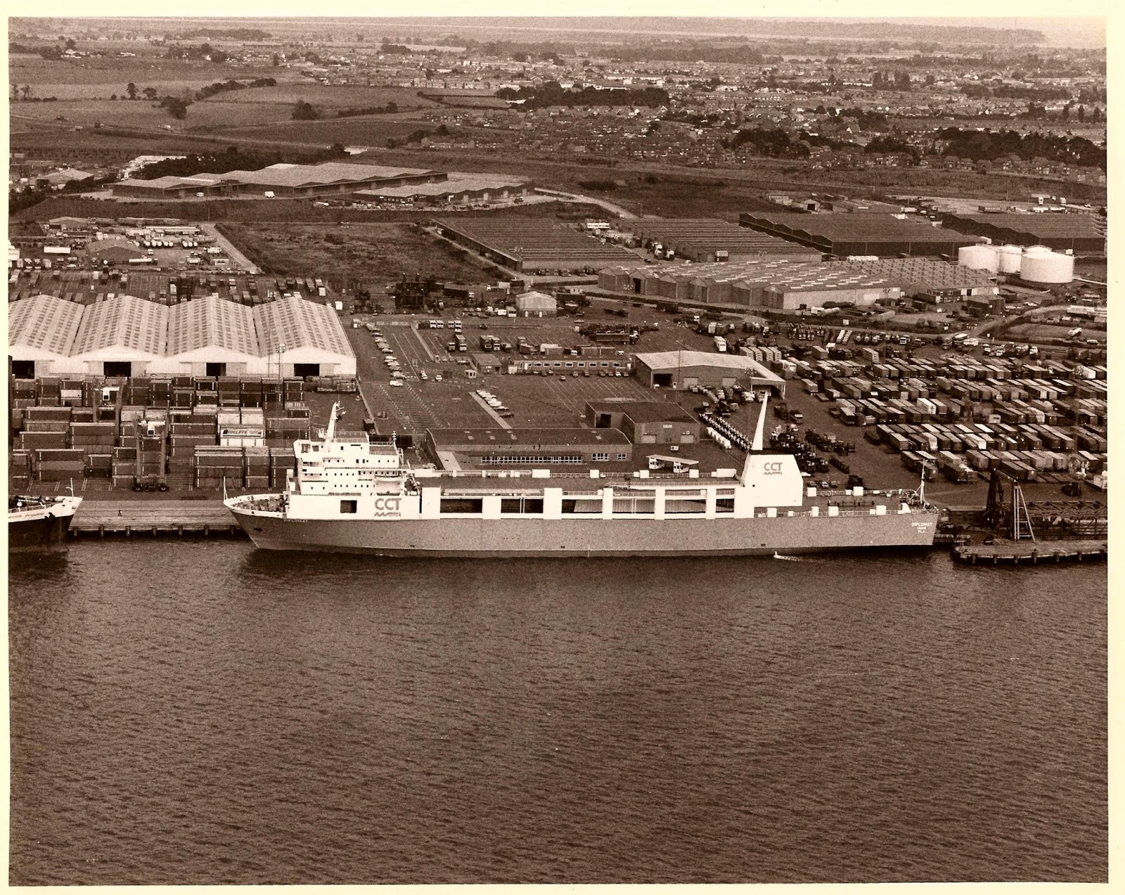 Felixstowe Dockers Port Of Felixstowe Old Days