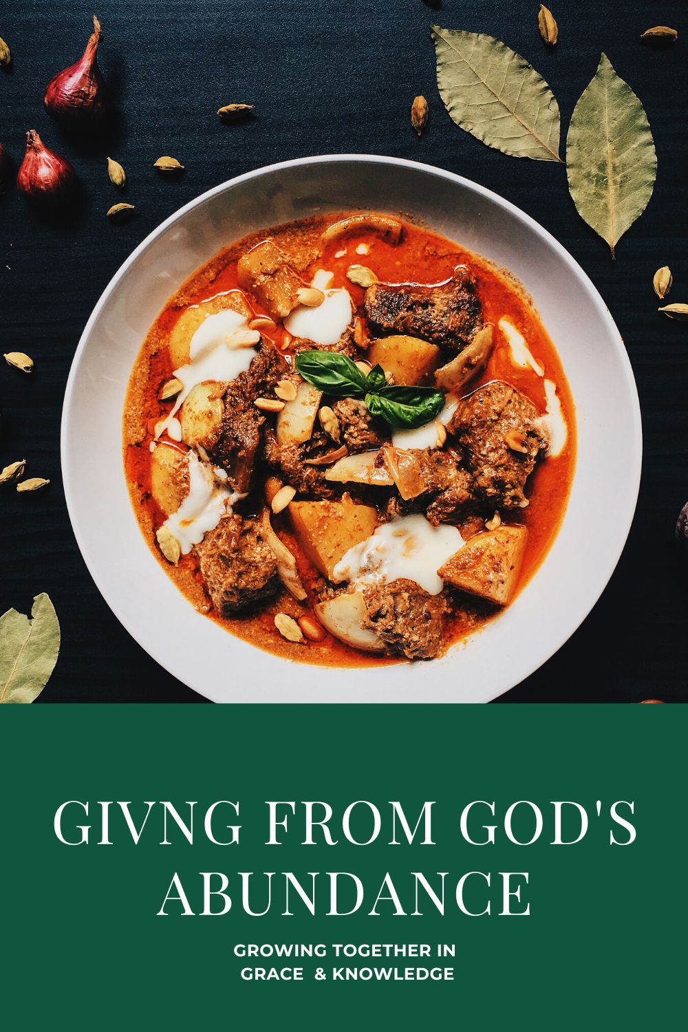 Giving From God's Abundance