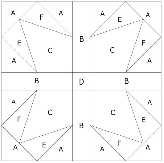Star and Cross Block Tutorial