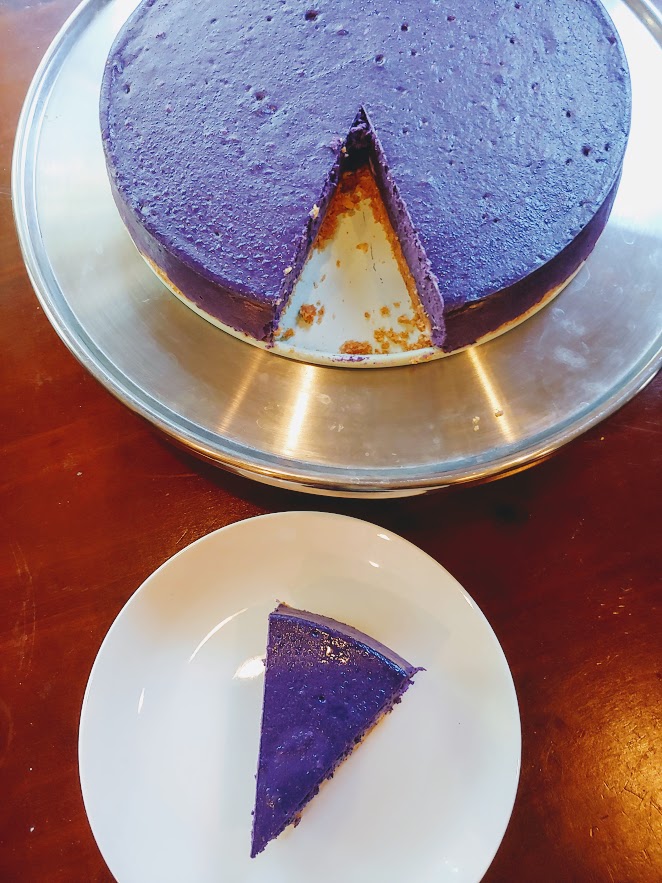 Ube Cheesecake