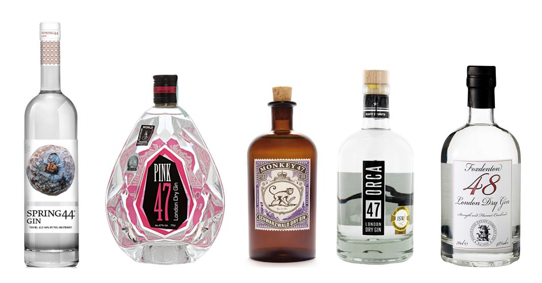 Vetustideces: Números y marcas (III): más ginebras