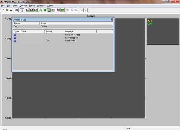 AMETEK 933-How to do Auto Zero by using M933 Configurator software