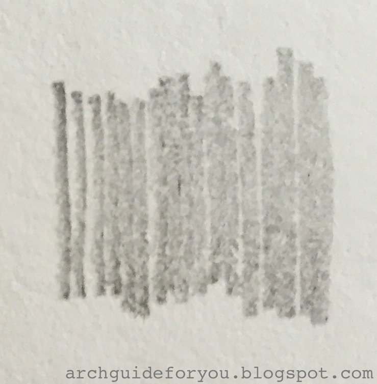 ArchGuide: Sketching Basics: Basic Techniques using the Pencil