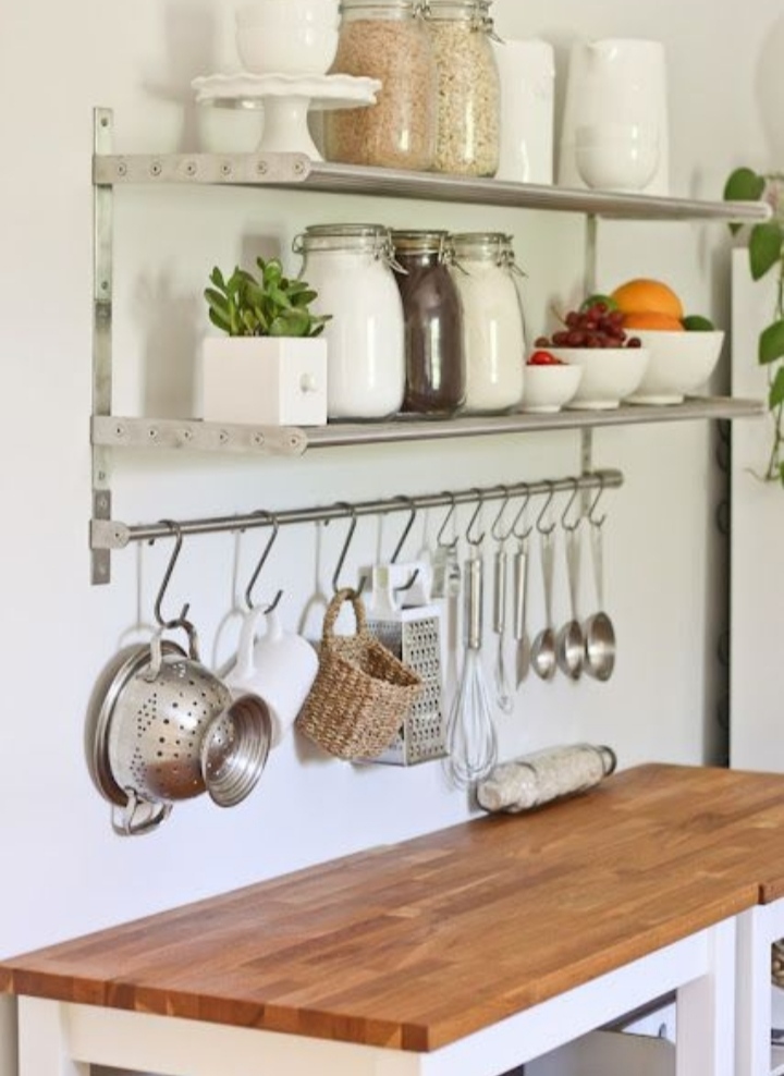 setting up of work station for kitchen