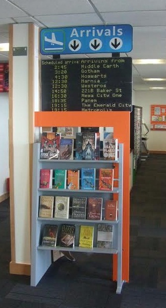 Library Displays: Airport!