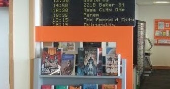 Library Displays: Airport!