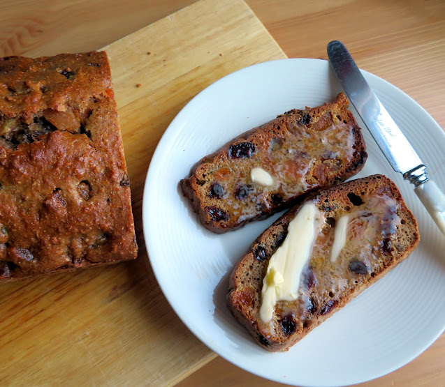 Bran & Fruit Breakfast Bread | The English Kitchen