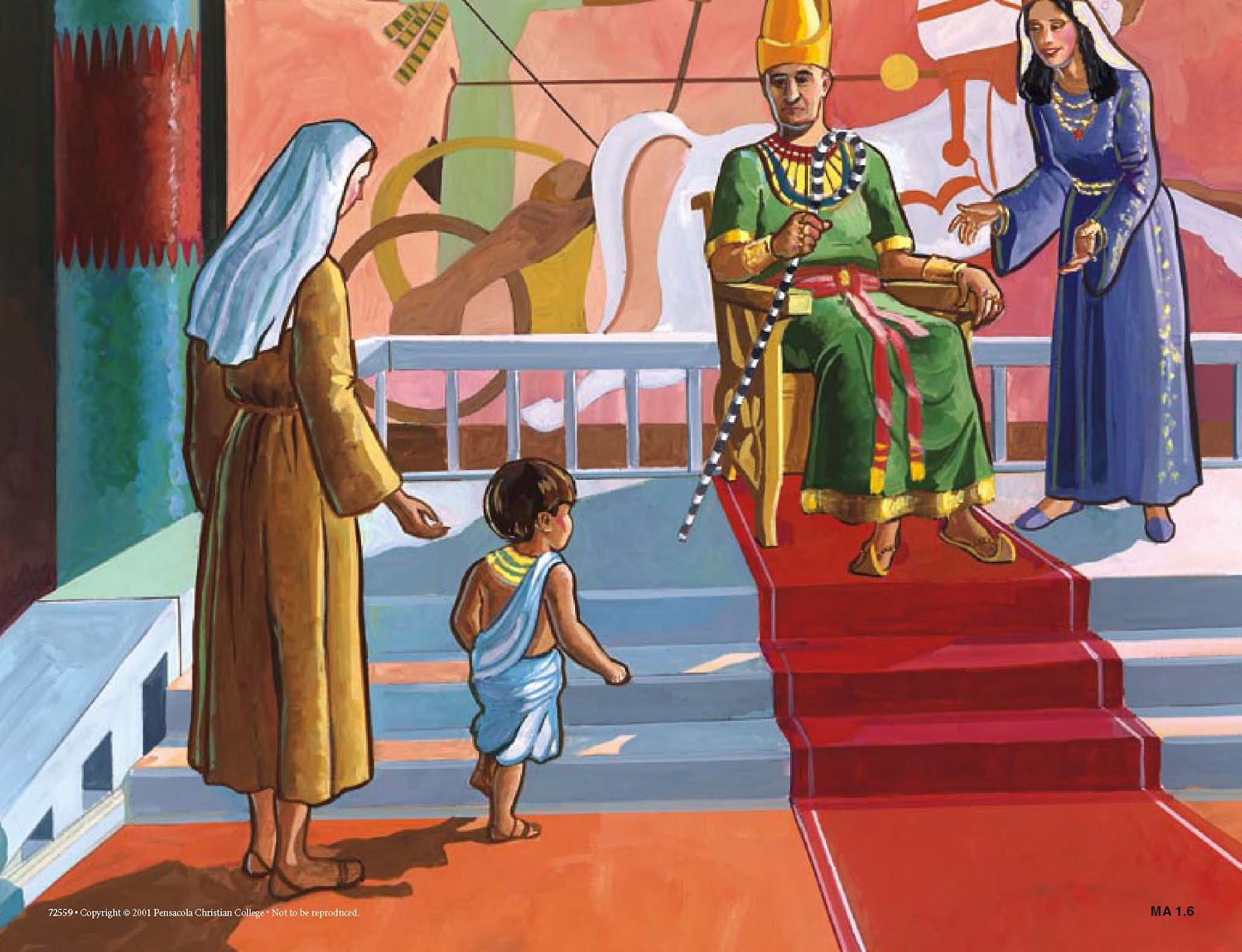 CRIANÇAS PARA CRISTO: Mais Visuais da História de Moisés