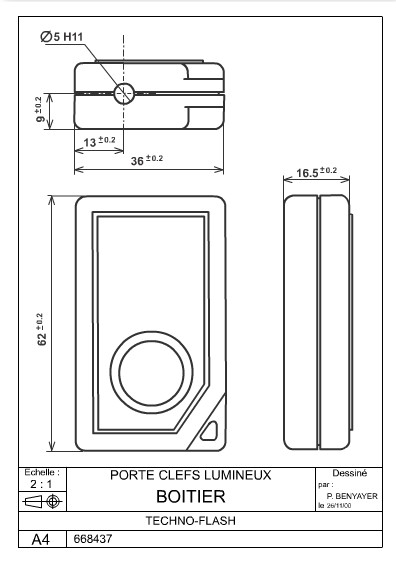 RoboTEC 3: Dessin de définition