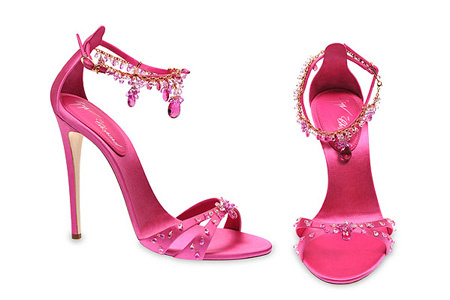 Shoe Stylin': Go! Pink High Heels!