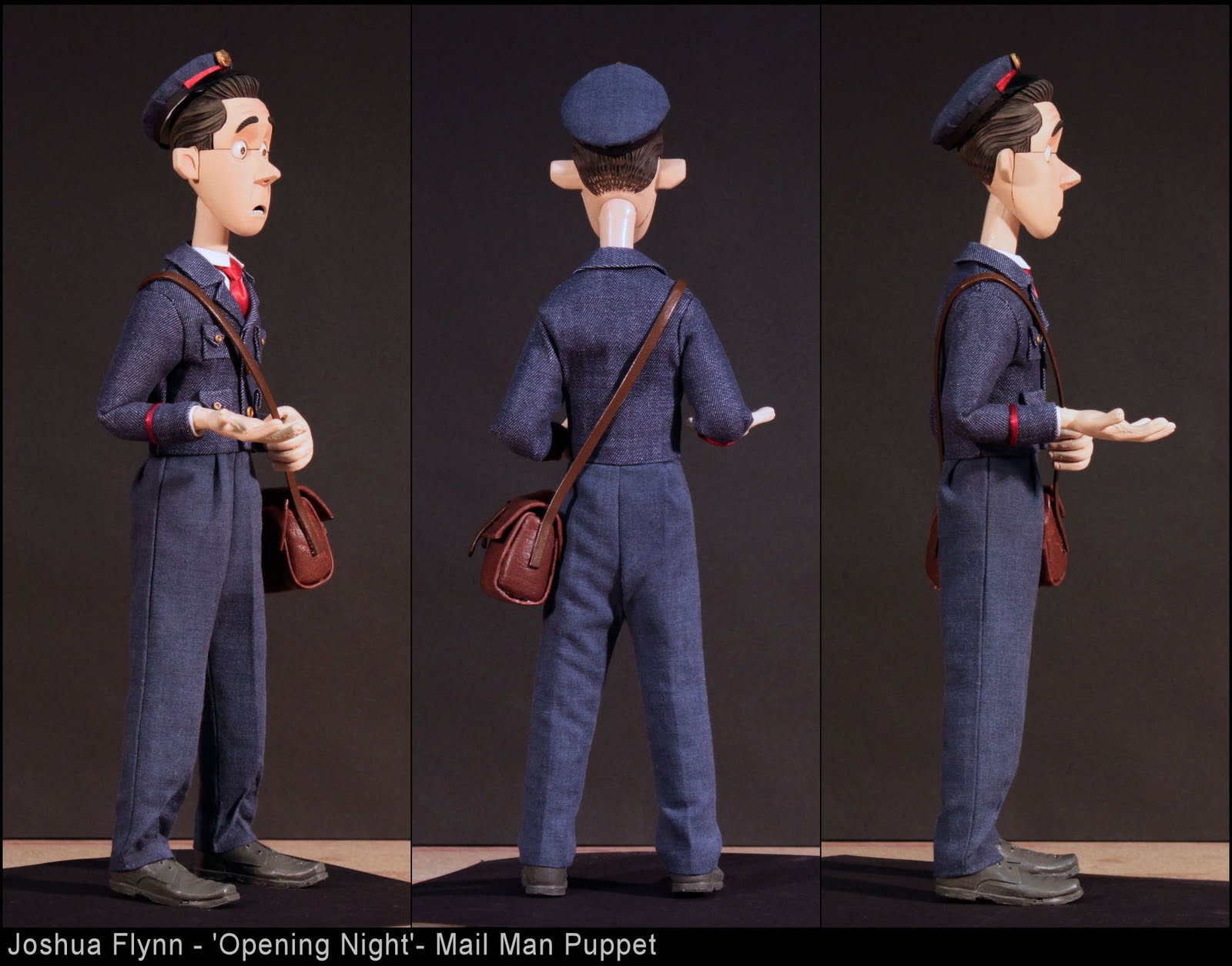 Joshua Flynn: Mail Man 'Roy' Puppet Finished