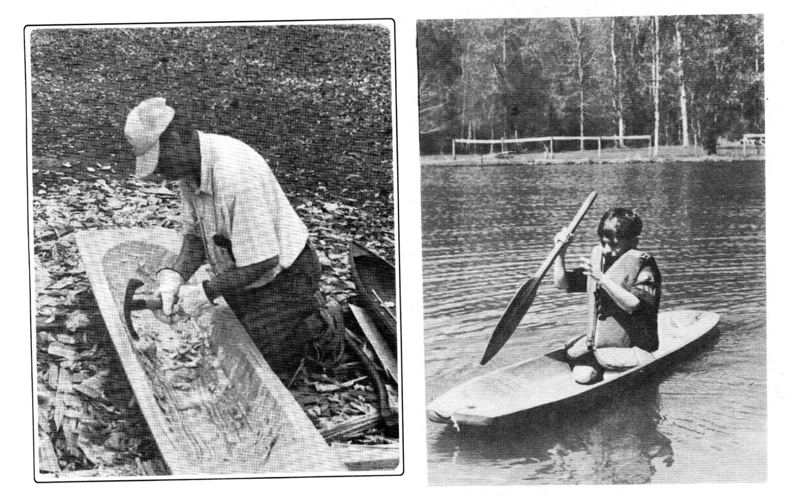Tammany Family: Tom Colvin Makes A Pirogue