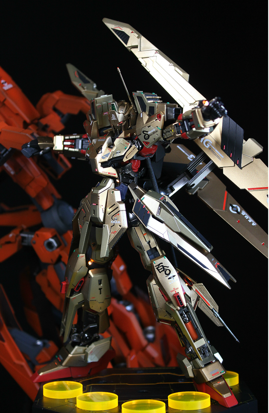 Custom Build: MG 1/100 Hyaku Shiki Ver. 2.0 [GBWC 2016 Japan Entry]