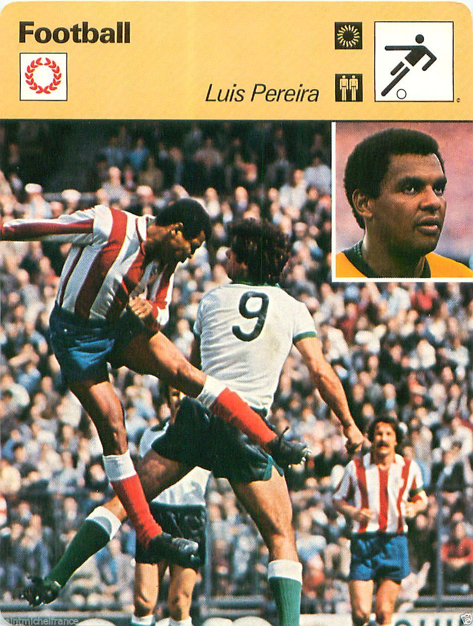 Football Yesterday & Today: Luis Pereira (Fiche Football)
