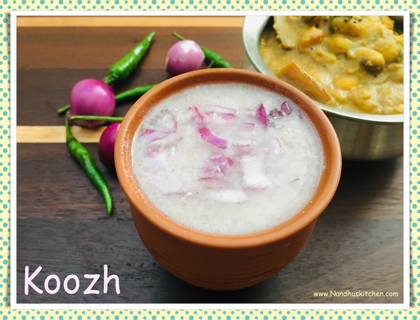 Nandhu's Kitchen: Ragi Koozh