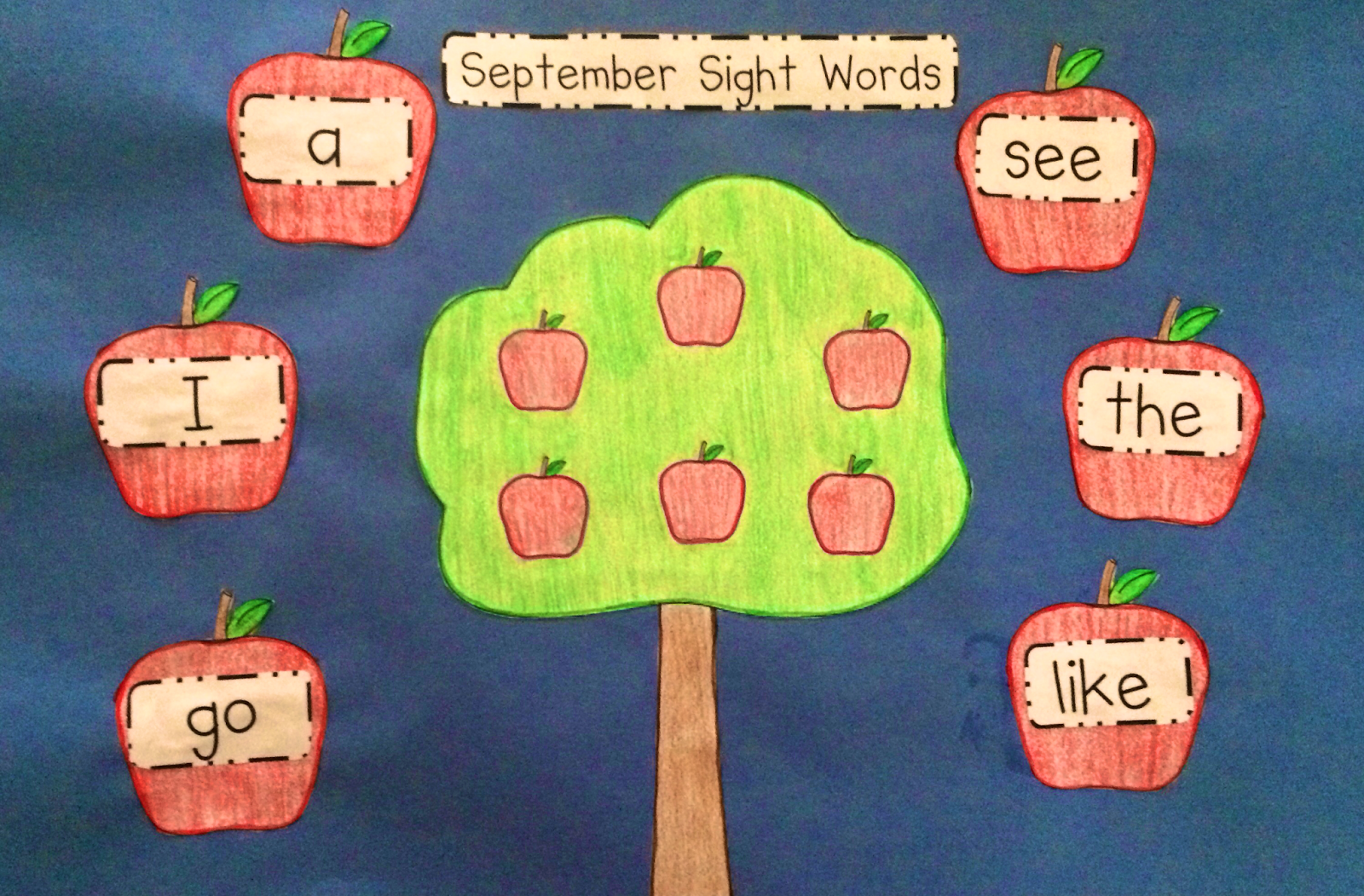 Splendor in Kinder: Sight Word Mats (Monthly: September-May)