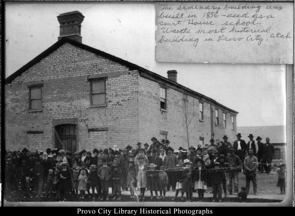 a fear of flying: From Fort to Town: Building Provo