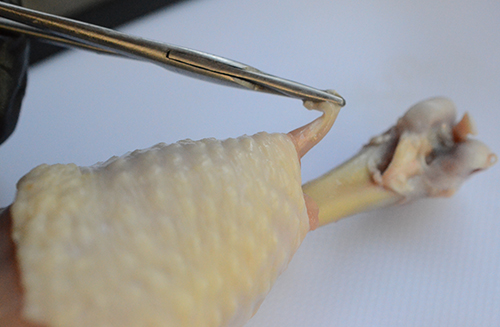 Chicken Lollipops or Frenched Chicken Drumsticks