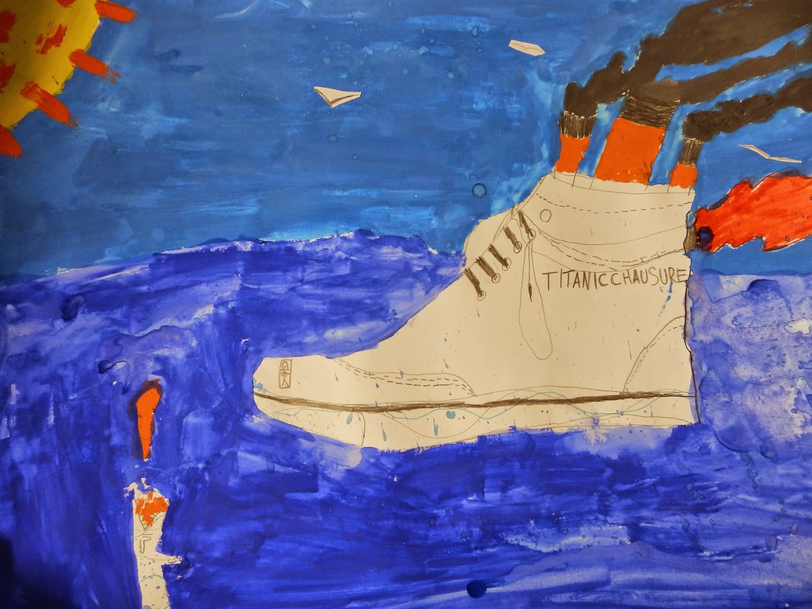 LES ARTS PLASTIQUES au lycée Comte de Foix: Une chaussure... à moins ...