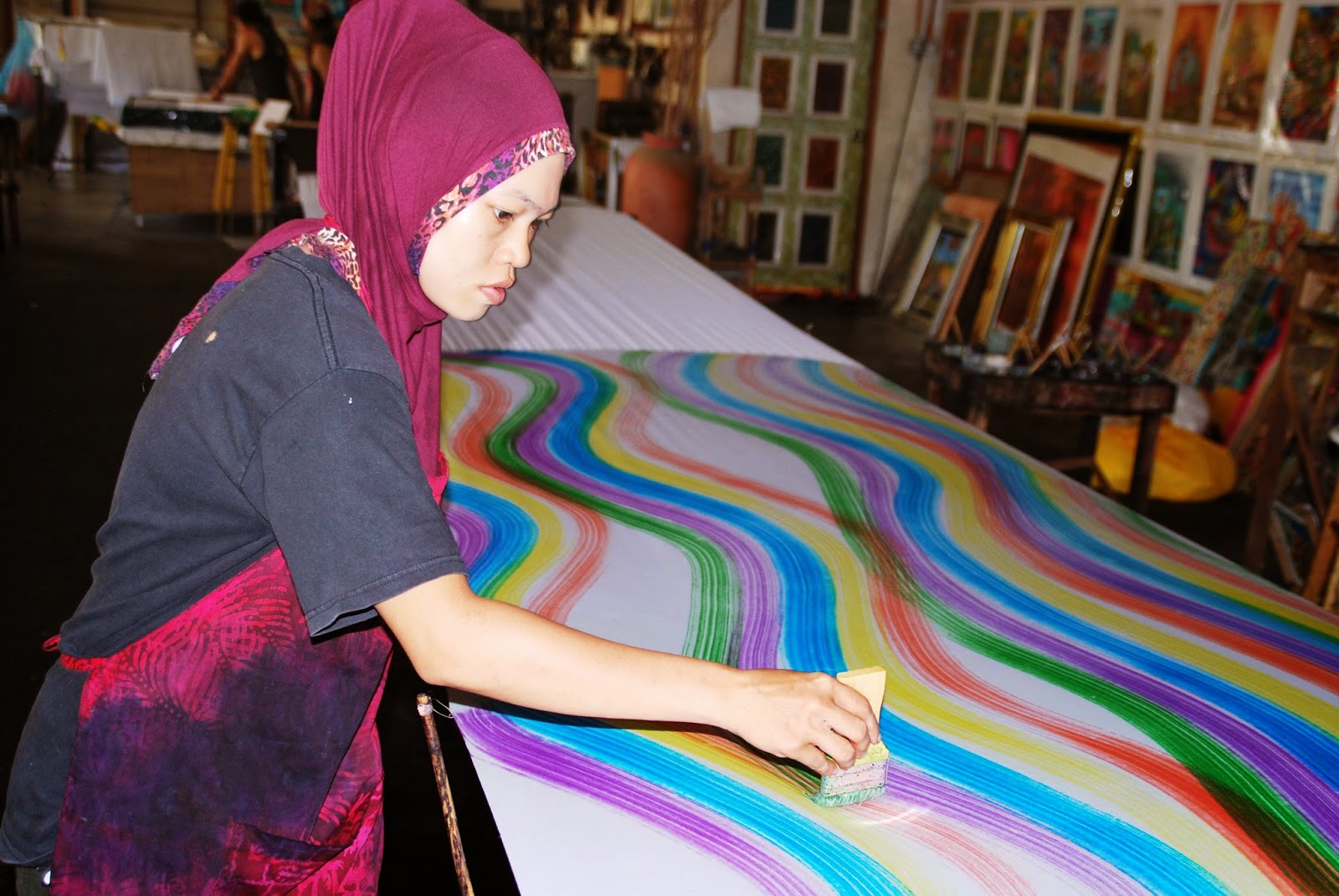 In passing - Malaysian: Of Batik Making @ Balok, Kuantan....