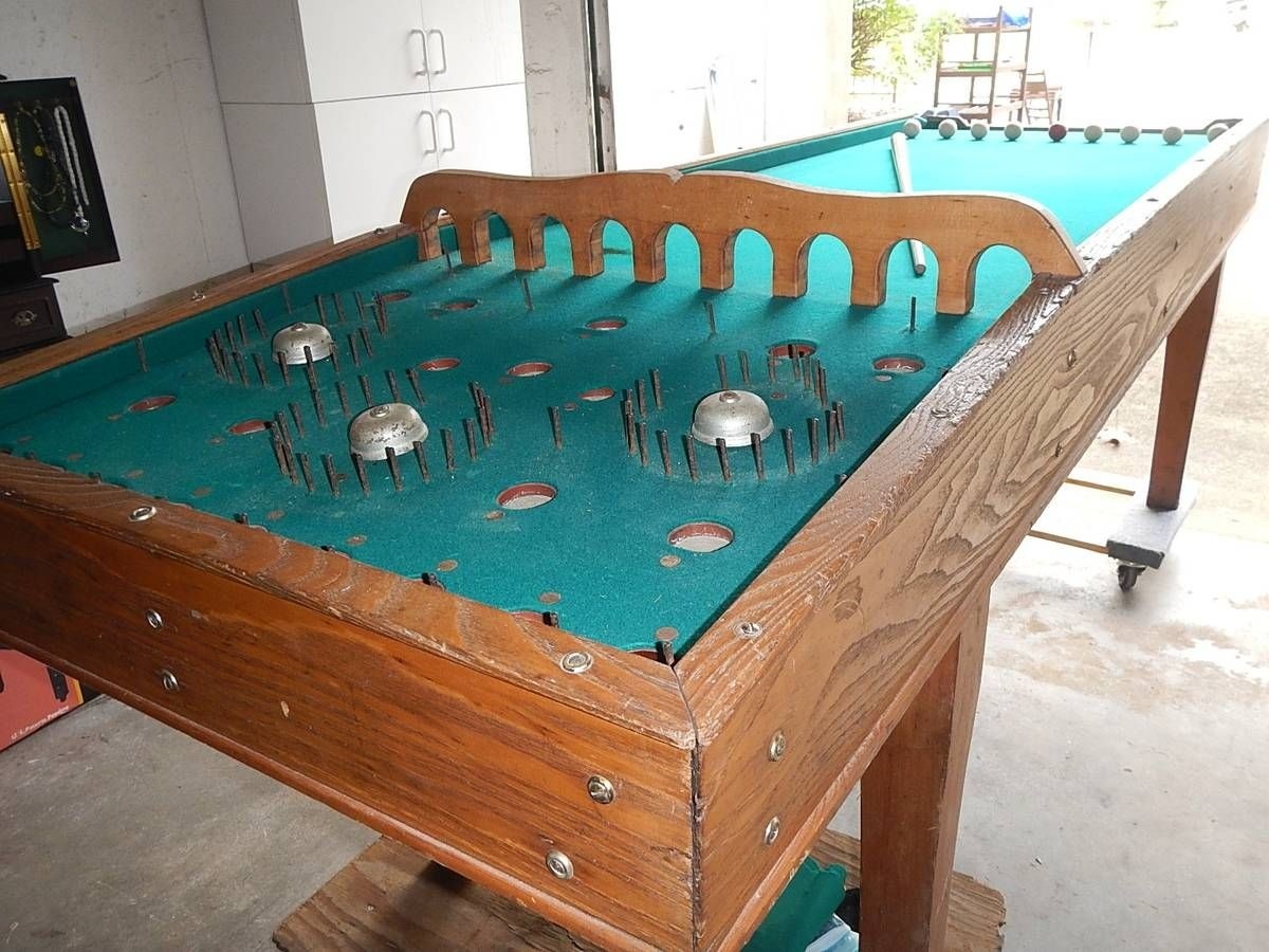 so I bought a pinball machine: bagatelle notes: Carombolette and more