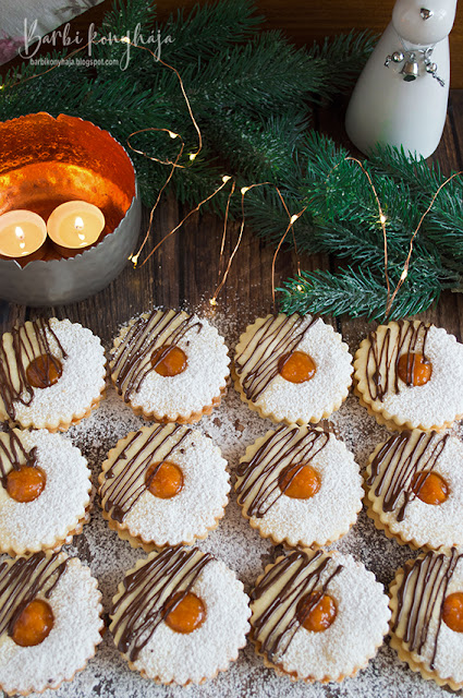 Barbi konyhája: Klasszikus omlós linzerkarika