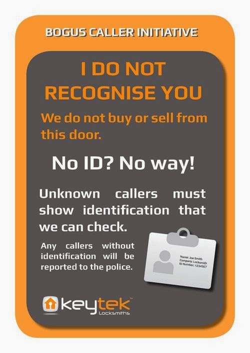 Keytek Locksmith Blog: How to prevent distraction burglary