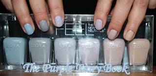 The Purple Fairy Book: Zoya Feel 4 Megan + comparisons